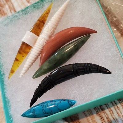 Gorilla Glass Solid Hive Cocoons 1/2 Inch or Larger Priced per Pair. - Etsy