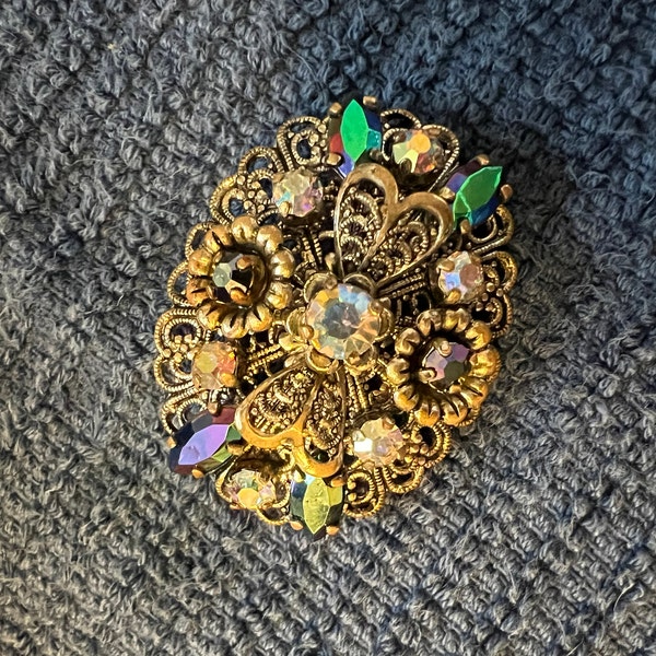 Vintage ‘kigu’ Damascene Compact - 24k Gold Used in Japanese Scene ...