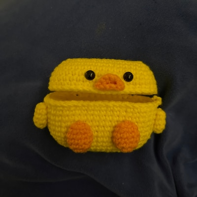 Crochet Duck Airpods Case Airpods 1/2 Case Airpods Pro Case Knit AirPod ...