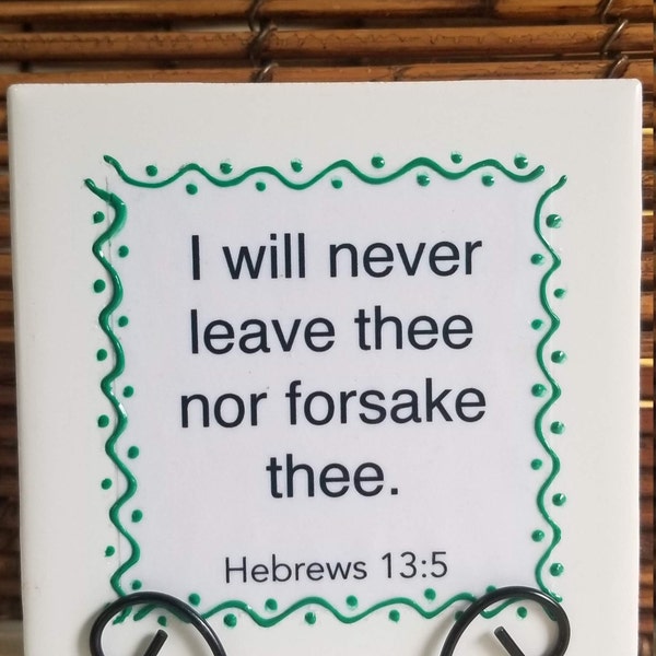 Scripture Tile - Etsy