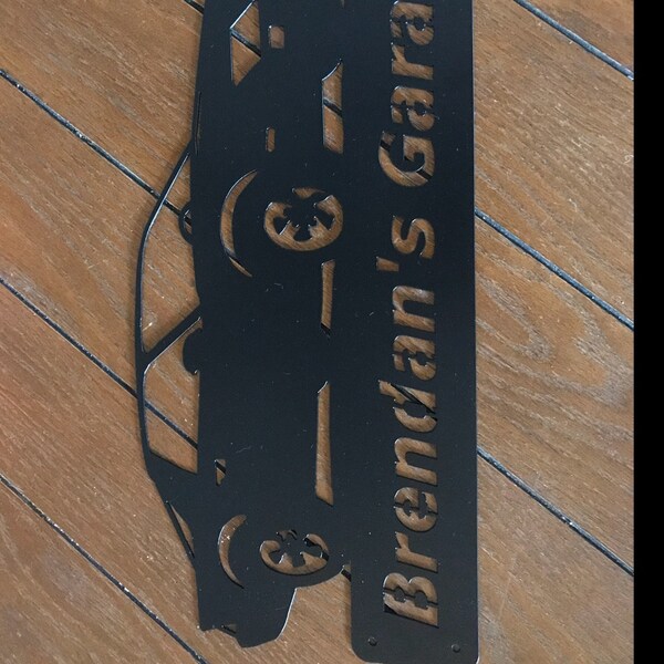 Chevrolet Camaro / 1982-1992 / Personalized / Man Cave / Garage Sign ...