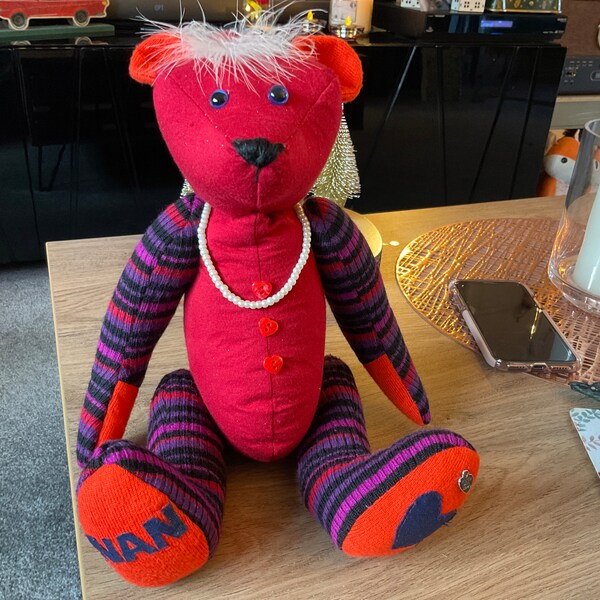 Winston PDF 18 Inch Jointed Teddy Bear Sewing Pattern DOWNLOAD by ...