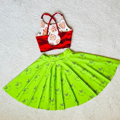 Grinch Fabric Grinchmas Spandex DIY Grinch Stretch Fabric Headband Kid ...