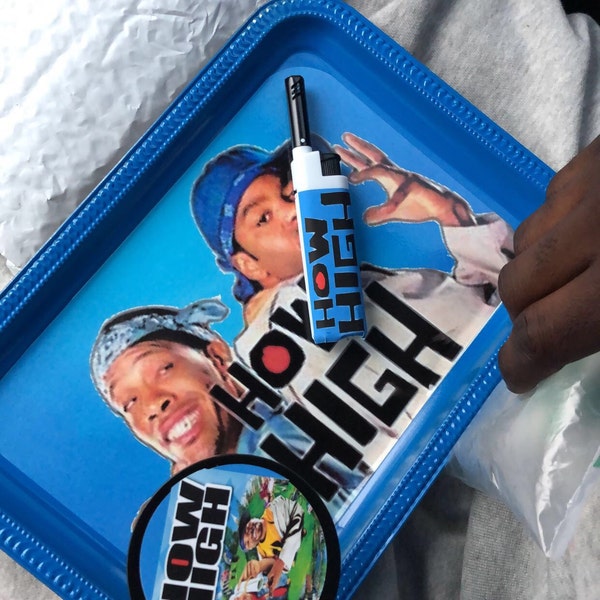 How High Smoke Tray Set Rolling Tray - Etsy