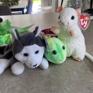 TY Beanie Baby fraidy the Black and Orange Halloween Cat 6 - Etsy