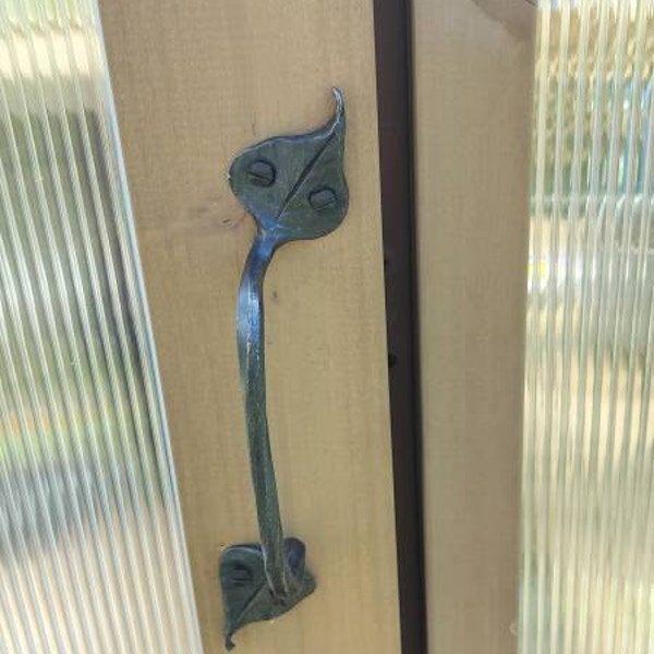 Gate Pull With Leaf Design - Etsy