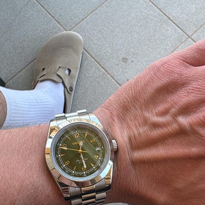 Custom Casioak G-shock Stainless Steel & Black, Casio GA-2100, Gen 5 ...