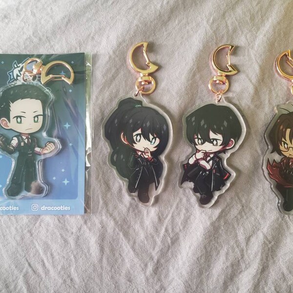 IN STOCK Limbus Company Acrylic Charms Set 01 | Unofficial Fan Merch ...