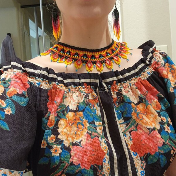 Puma Beaded Earring Jaguar Jewelry Mountain Lion Beaded Earring Puma ...