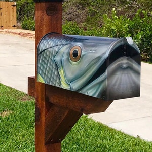 Custom Built Mahi Mahi Mailbox - Etsy