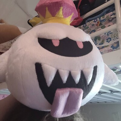 Custom Plush King-boo Black - Etsy