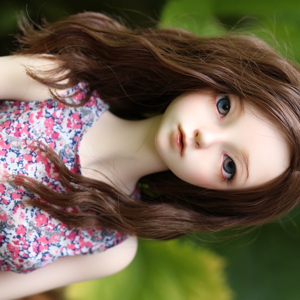 Soft Silk Milk Wig 63 Mid Length, for BJD SD17 SD Smart Doll MSD - Etsy