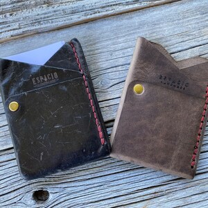 Big Spender Minimalist Leather Wallet, Simple Front Pocket Wallet, Slim ...