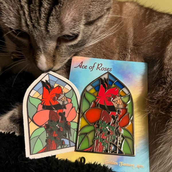 Astarion Ancunin & Gale Dekarios Hard Enamel Pins 50 Mm Tall - Etsy