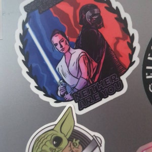 Reylo Matte Sticker - Etsy