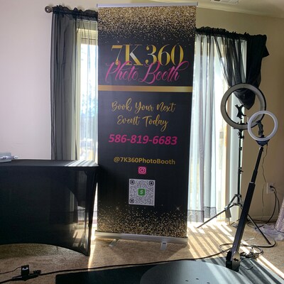 Pop up Shop Banner,trade Show Banner, Business Banner, Retractable ...