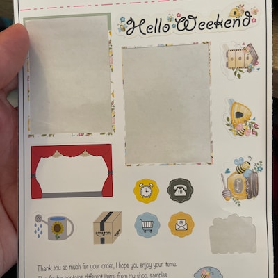 School Year Sticker Set 2 Sheets - Etsy