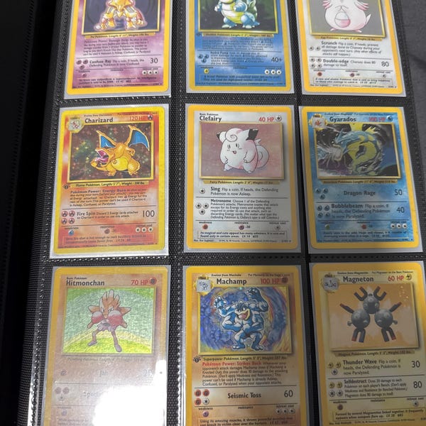 High Quality Charizard Blastoise and Venusaur Custom Handmade Card With ...