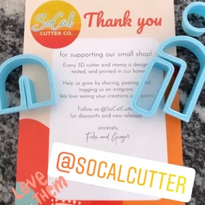 Abstract Segmented Shapes, Clay Cutter, L Shape, Rectangle Shape ...