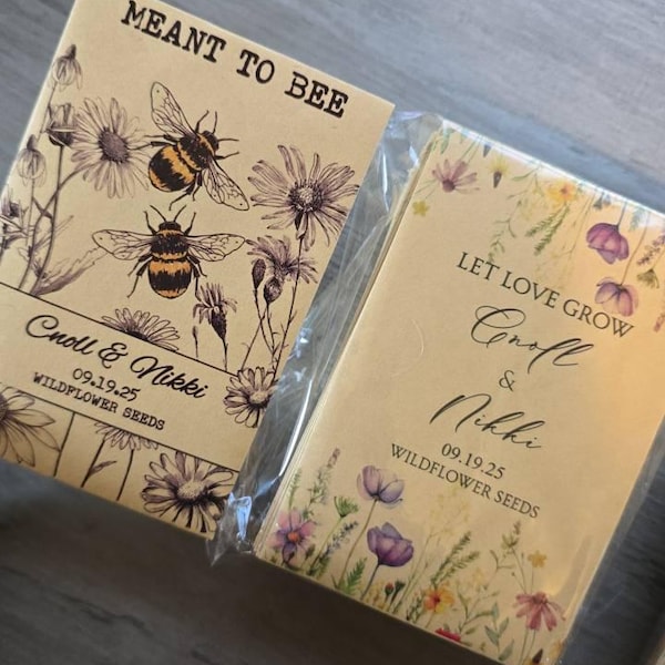 Graduation Seed Packets/graduation Party Favors for Guests/blooming ...