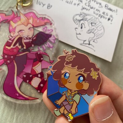 Amphibia Fantasy Stickers Anne Sasha Marcy - Etsy