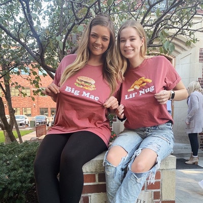 Big Mac Lil Nug Big Little Reveal Shirts Sorority - Etsy