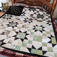 Easy PDF Quilt Pattern Simply Delightful Quilt Pattern in 6 Sizes - PDF ...