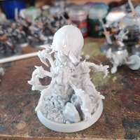 Undead Ursoc Monster Miniature Undead Beast Dungeons and Dragons Mini ...