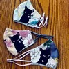 Japanese Flower FACE MASK, 100% Premium Cotton With Filter Pocket ...