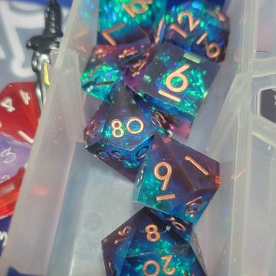 Cat Dice / Baby Demon Cat Dice / Cute Dnd Dice / Baby Demon - Etsy