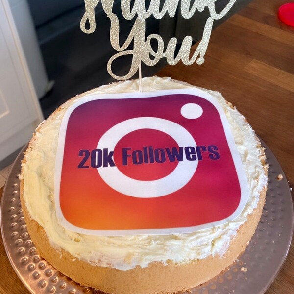 Thank You Cake Topper, Thank You Topper, Glitter Cake Topper - Etsy