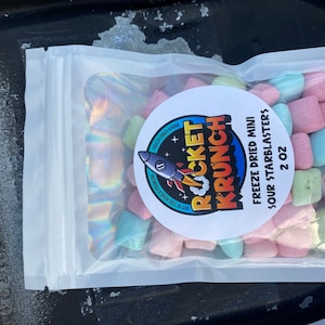 Freeze Dried Skittles Rainbow Meteors - Etsy