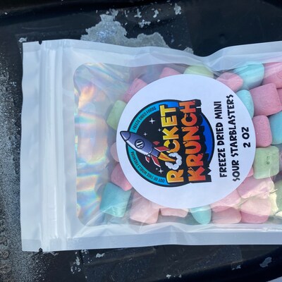 Freeze Dried Skittles Rainbow Meteors - Etsy