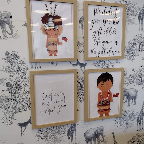 Tongan Educational Wall Posters DIGITAL - Etsy