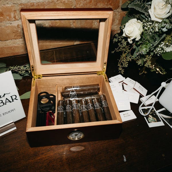 Custom Cigar Labels. Wedding Cigar Bands With Initials. Cigar Labels ...
