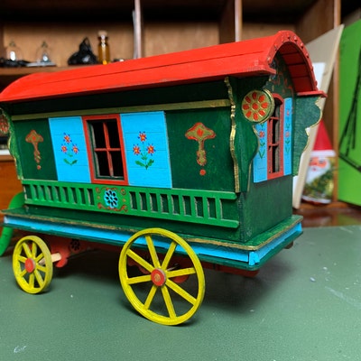 Gypsy Caravan Kit Build Your Own Vardo Wagon Mini Ships From USA - Etsy