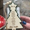 Baby's First Christmas Ornament Baby Shower Gift Stats Name Tag ...