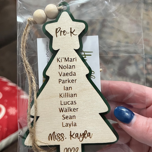 Baby's First Christmas Ornament Baby Shower Gift Stats Name Tag ...