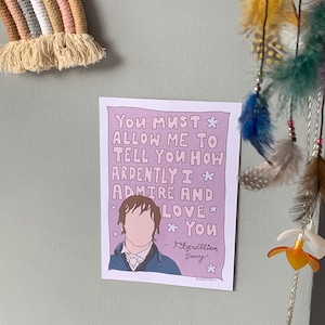 Elizabeth Bennet Matte Sticker Pride and Prejudice - Etsy