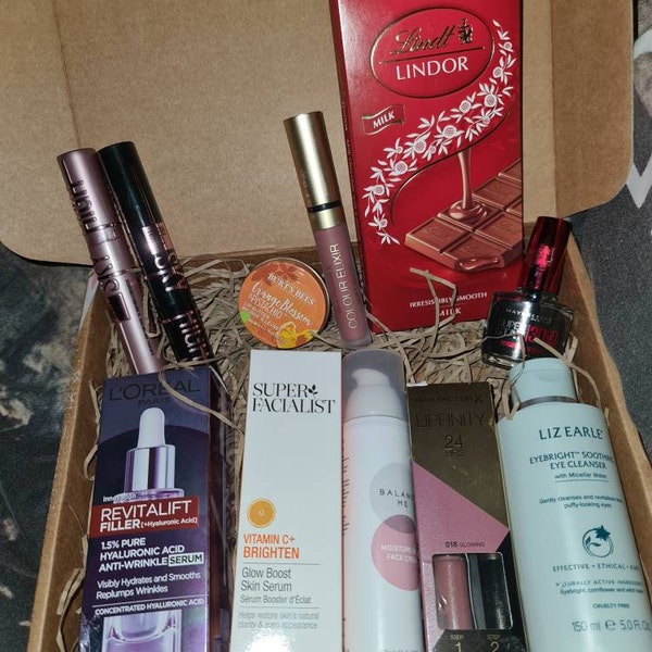 Christmas Hamper Box, Secret Santa, Christmas Gift for Her, Christmas ...