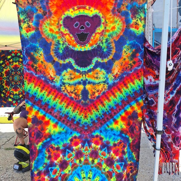 Android Jones Forward Escape Dave Tipper Tapestry by Third Eye ...