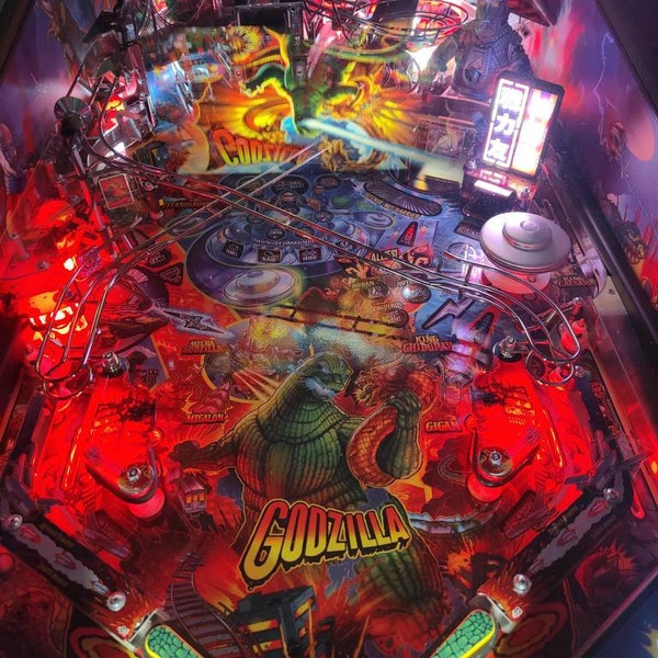 Reptile Scales Flipper Bat Mods for Godzilla Pinball Machine (set of 3 ...