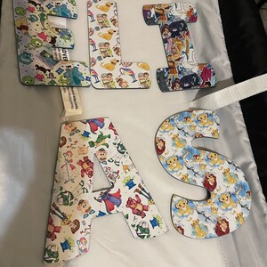 Peter Pan Themed Blue Nursery Letters - Etsy