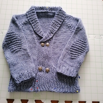 Knitting Pattern Double Breasted Baby Coat With Hood Knitting - Etsy