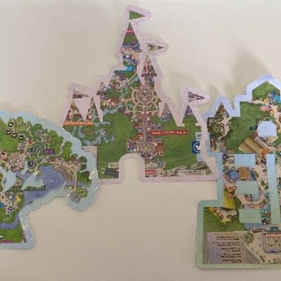 One Day Four Parks Challenge Park Icons Monorail Custom Shirt SVG PNG ...