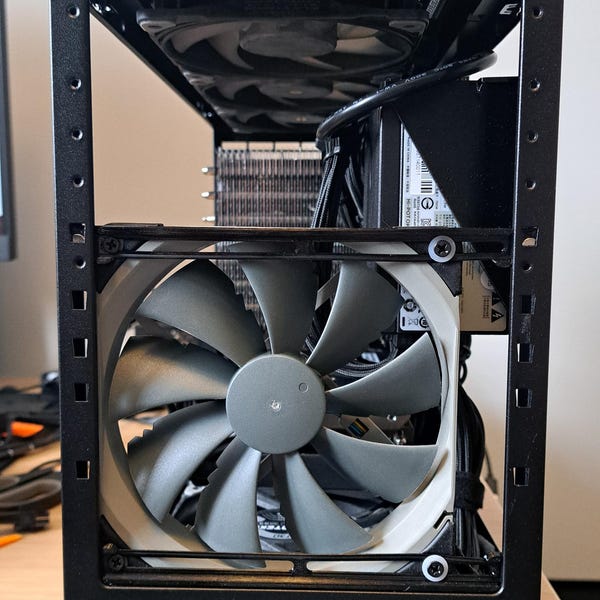 Magnetic Front Fan Rails for Lian Li A3 – Enhance Airflow and Cooling ...