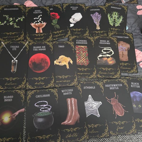 Practical Magic : Inner Witch Oracle Deck - Witch, Spellwork, Crystals ...