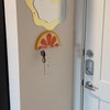 Hand Painted Ceramic Blood Orange Slice Key Holder, Unique Wall Storage ...