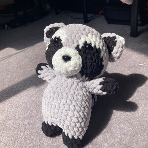 Crochet Pattern Chocho the Raccoon Cute Soft Toy - Etsy