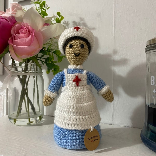 Crochet Patterns Amigurumi Stuffed Nurse Doll PDF / Instant Download ...
